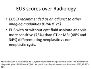 EUS in Pancreatic cystic lesions.pptx