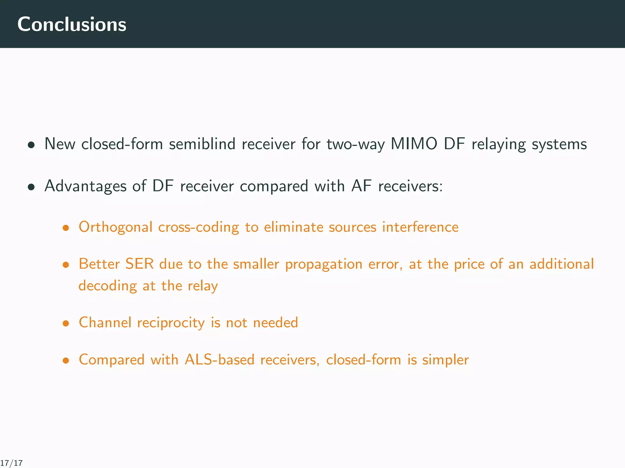 Two-Way MIMO Decode-and-Forward Relaying Systems with Tensor Space-Time Coding | PPT