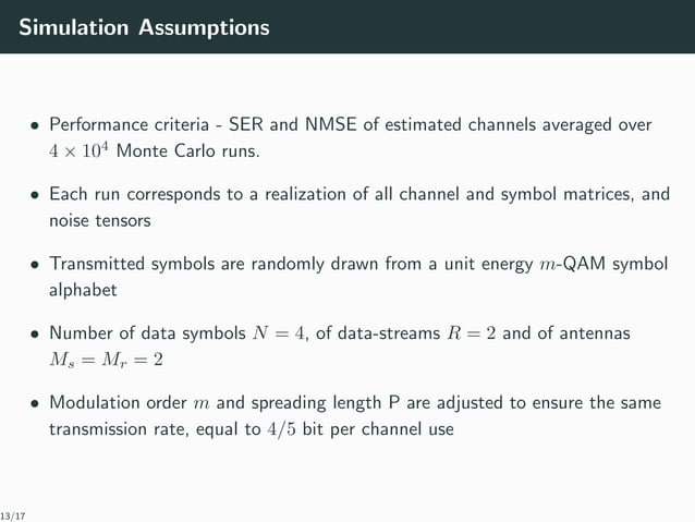 Two-Way MIMO Decode-and-Forward Relaying Systems with Tensor Space-Time Coding | PPT