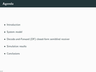 Two-Way MIMO Decode-and-Forward Relaying Systems with Tensor Space-Time Coding | PPT