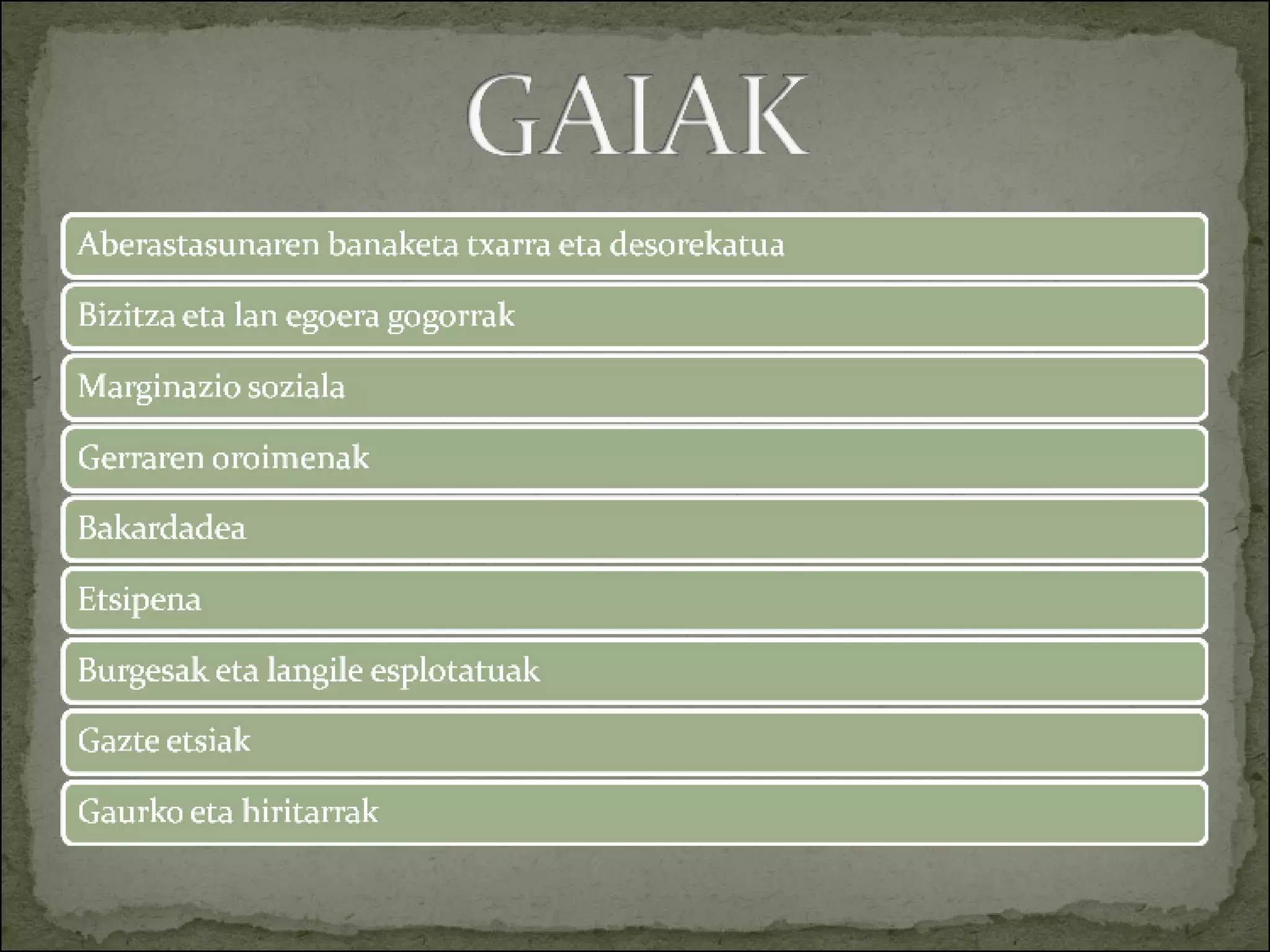 Euskal Literatura Modernoa Gabriel Aresti | PPT