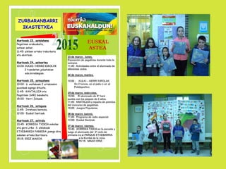 Euskal Astea | PPT