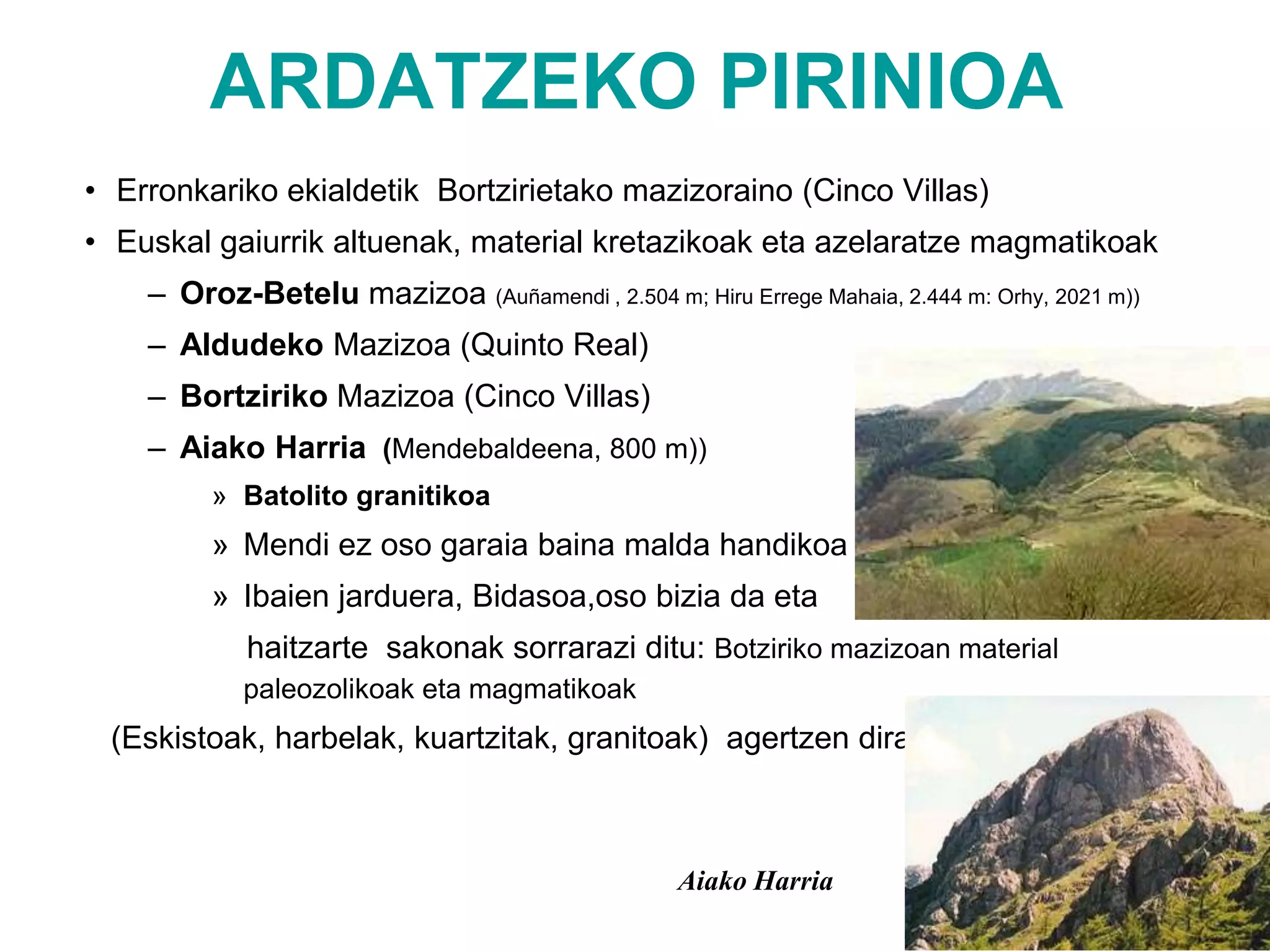 Euskal herriko erliebe | PPSX