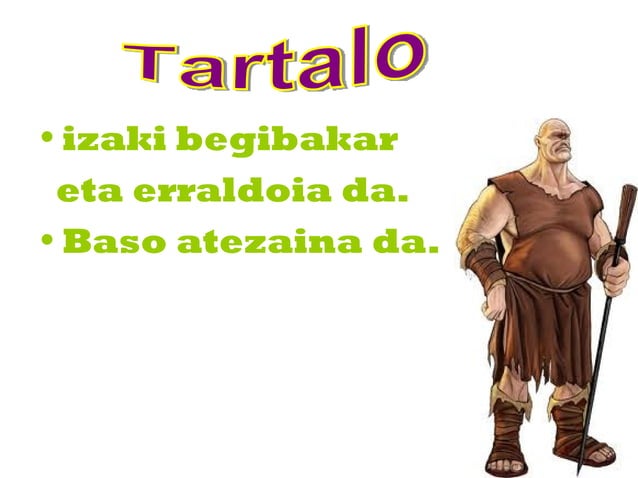 Euskal mitologia | PPT