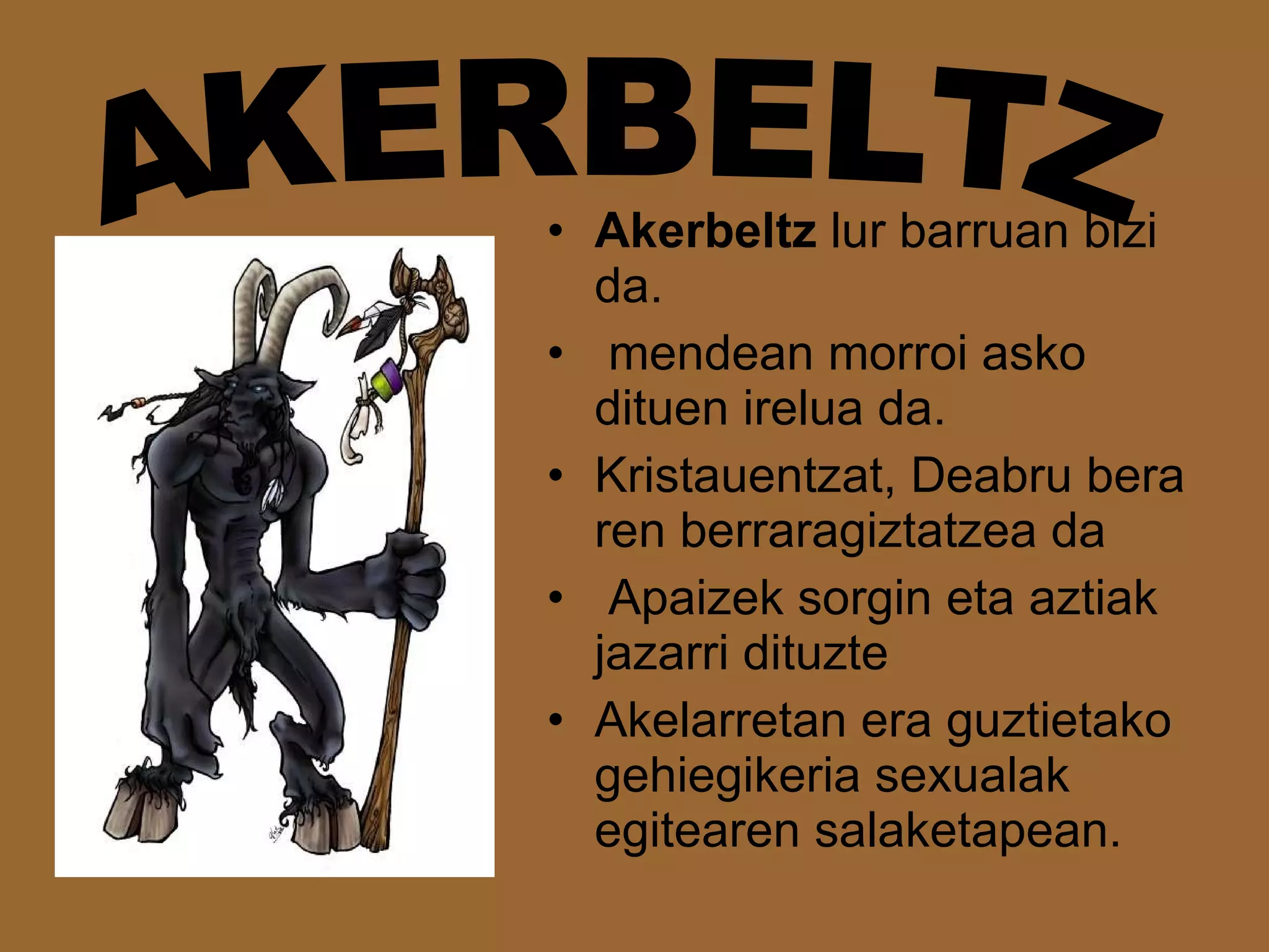 Euskal mitologia | PPT