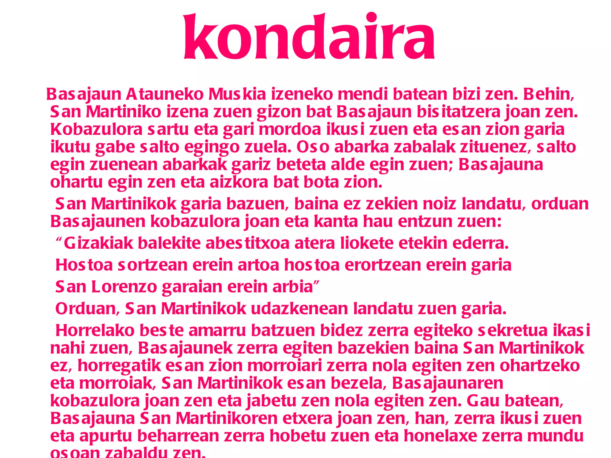 Euskal mitologiako pertsonaiak | PPT