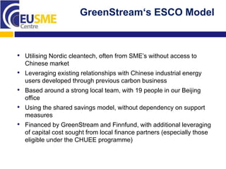 Energy Efficiency and ESCO Companies in China | PPTX