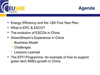 Energy Efficiency and ESCO Companies in China | PPTX