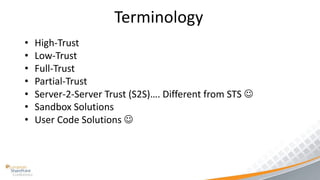 Building SharePoint 2013 Apps - Architecture, Authentication & Connectivity API | PPT
