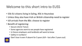 Euss basics | PPT