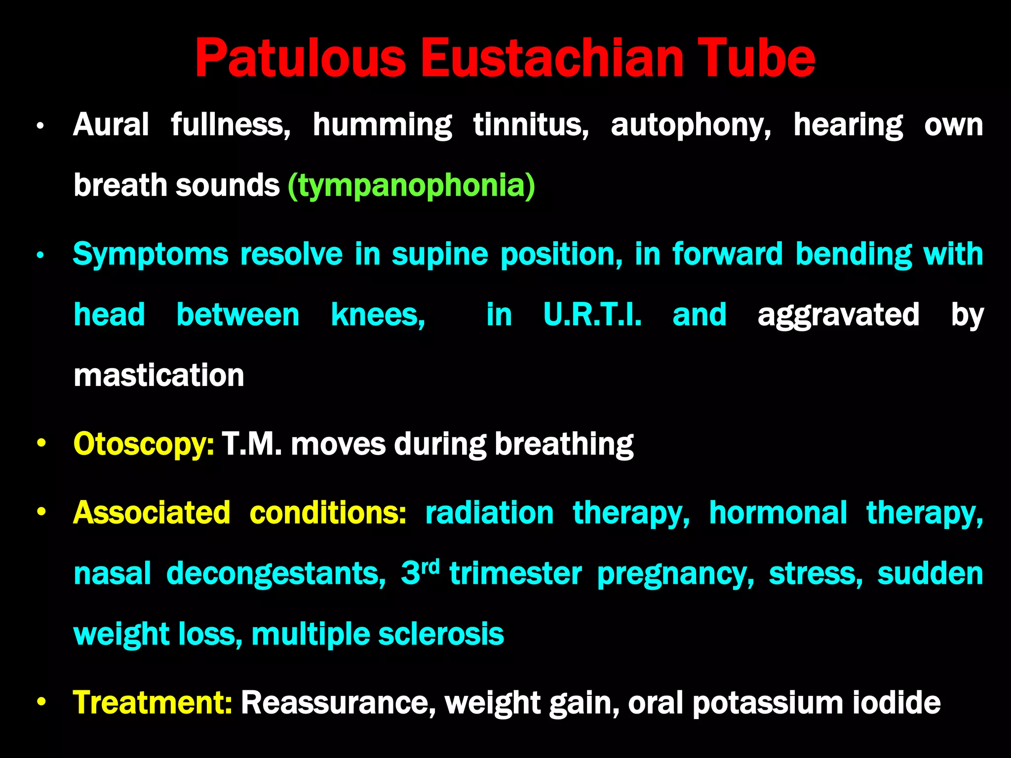 Eustachian tube disorders by Dr. Krishna Koirala | PPT | Ear, Nose and ...
