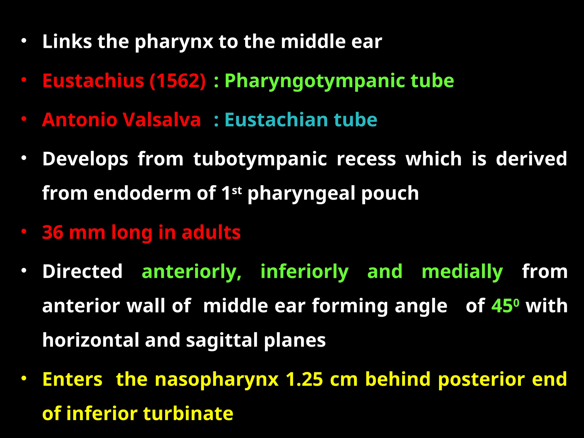 Anatomy ,Physiology and dysfunctions of the Eustachian Tube - Dr ...