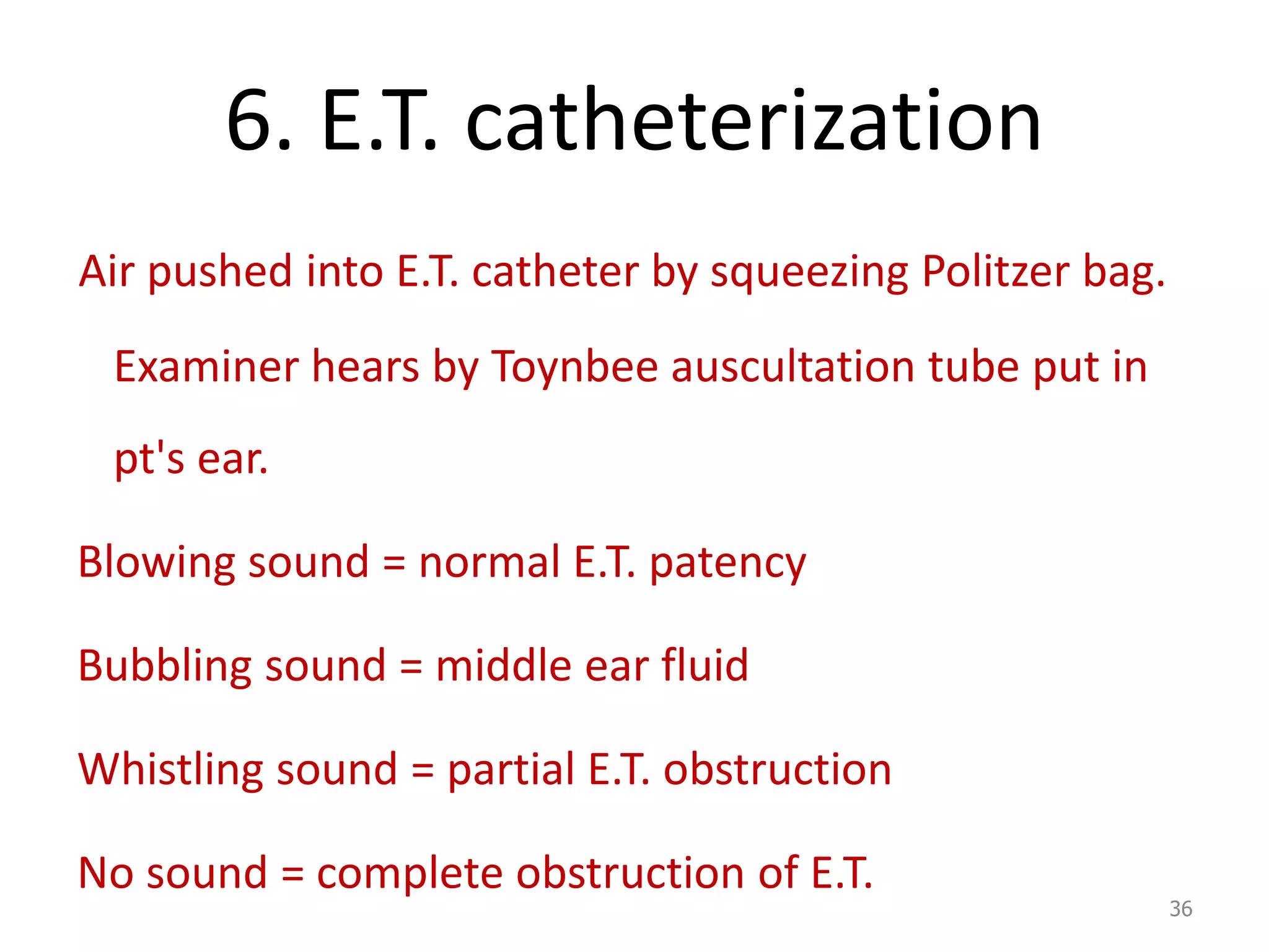Eustachian tube, anatomy, test and disorders, dr.vijaya sundarm, 20.03.17