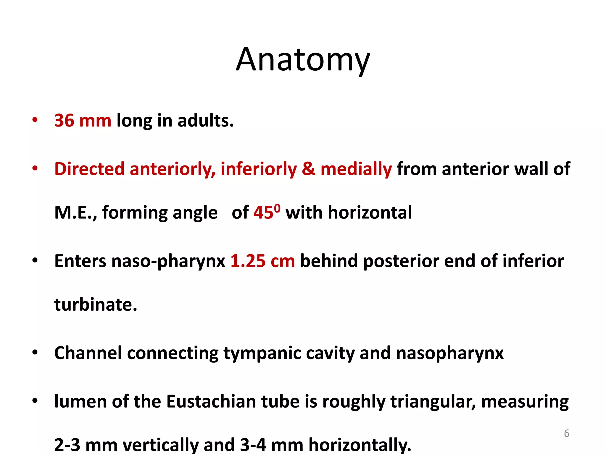 Eustachian tube, anatomy, test and disorders, dr.vijaya sundarm, 20.03.17