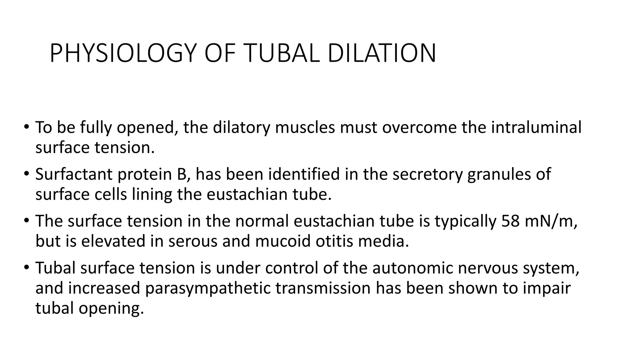 Eustachian tube dysfunction diagnosis and treatment | PPTX