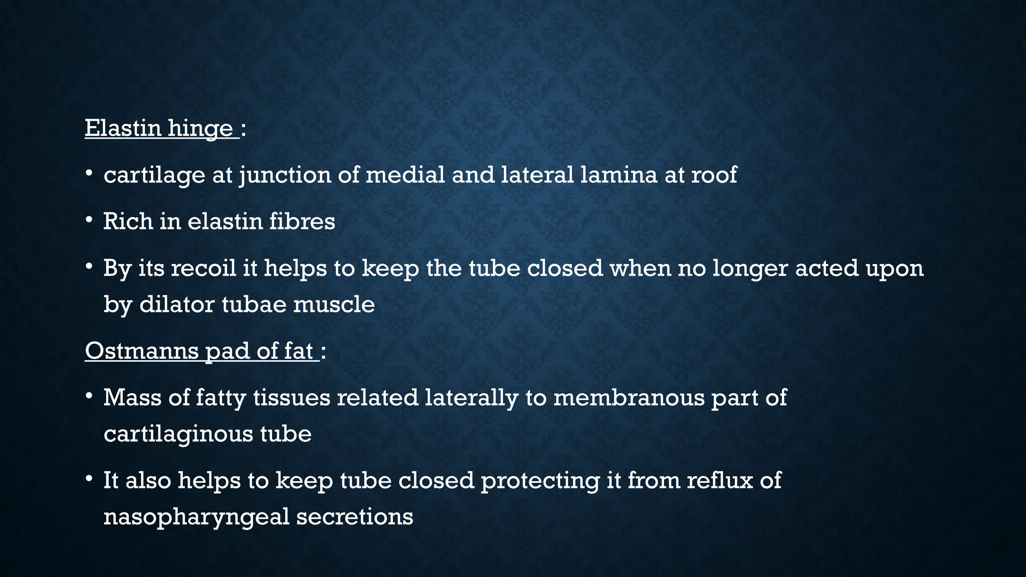 EUSTACHIAN TUBE FUNCTION TESTS.powerpoint presentation | PPTX