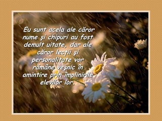 Eu Sunt Dascal | PPTX