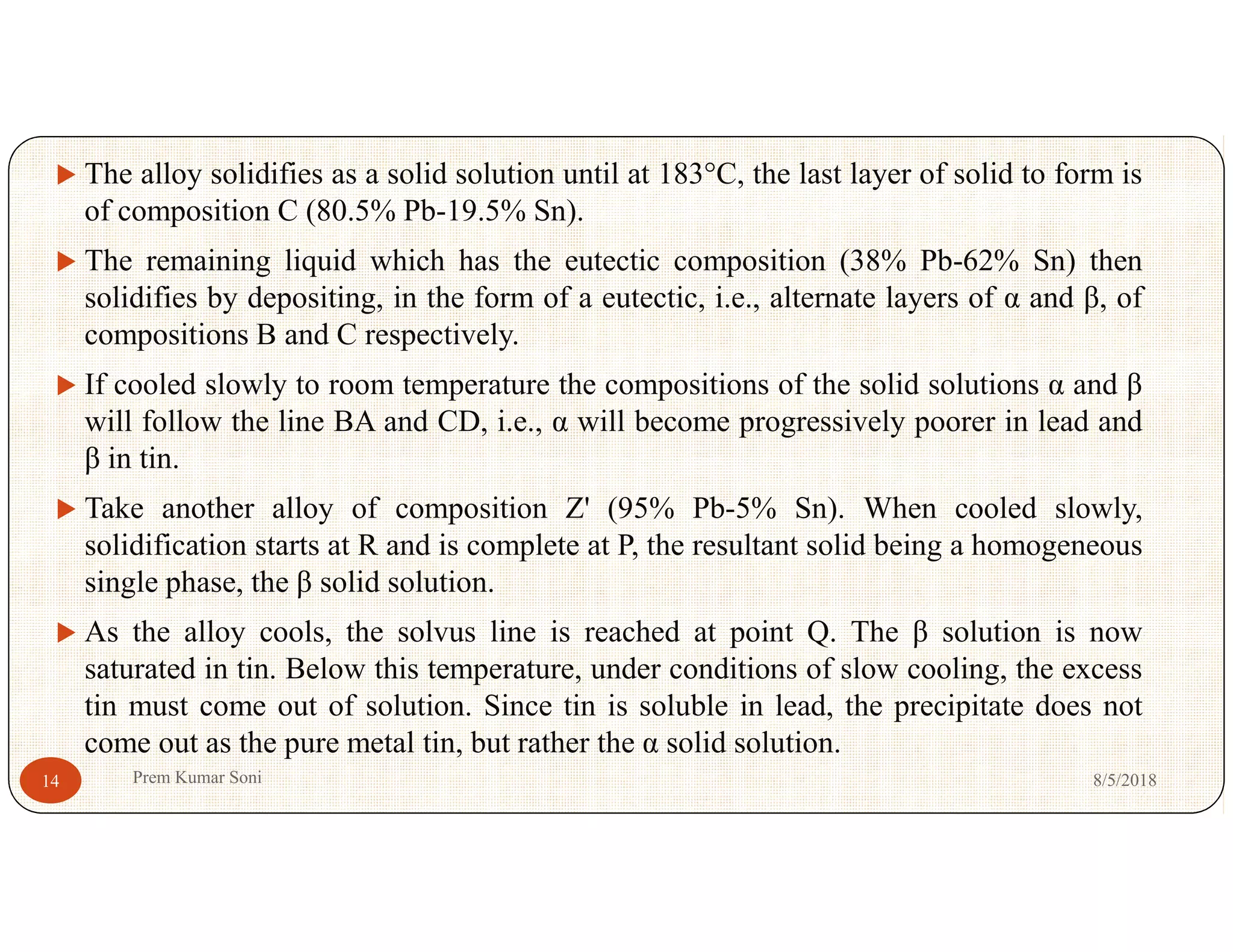 Eutectic, eutectoid, peritectoid, peritectic | PDF
