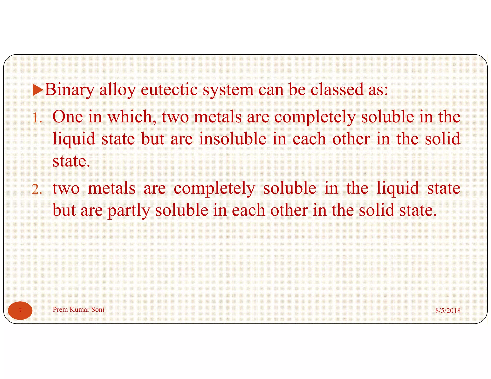 Eutectic, eutectoid, peritectoid, peritectic | PDF