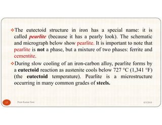 Eutectic, eutectoid, peritectoid, peritectic | PDF