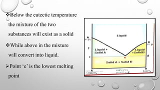 State of matter and properties of matter (Part-3) (Eutectic mixture) | PPTX