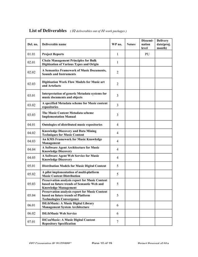 Euterpe Project Proposal for Digital Libraries | PDF