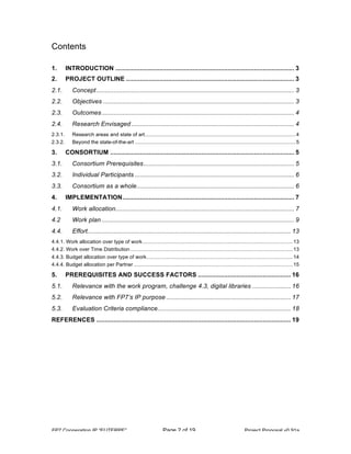 Euterpe Project Proposal for Digital Libraries | PDF