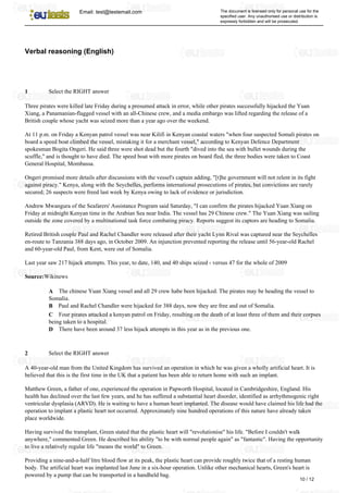 Eutests demo test | PDF