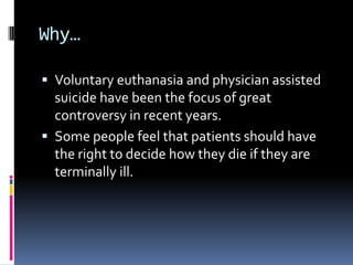 Euthanasia | PPTX