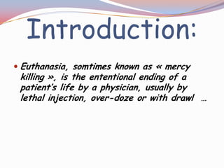 Euthanasia | PPT