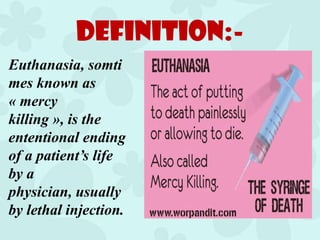 Euthanasia | PPTX