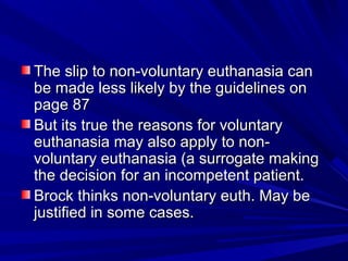 Euthanasia | PPT | First Aid | Injuries
