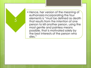 Euthanasia | PPT