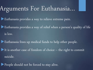 Euthanasia | PPTX
