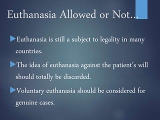 Euthanasia | PPTX