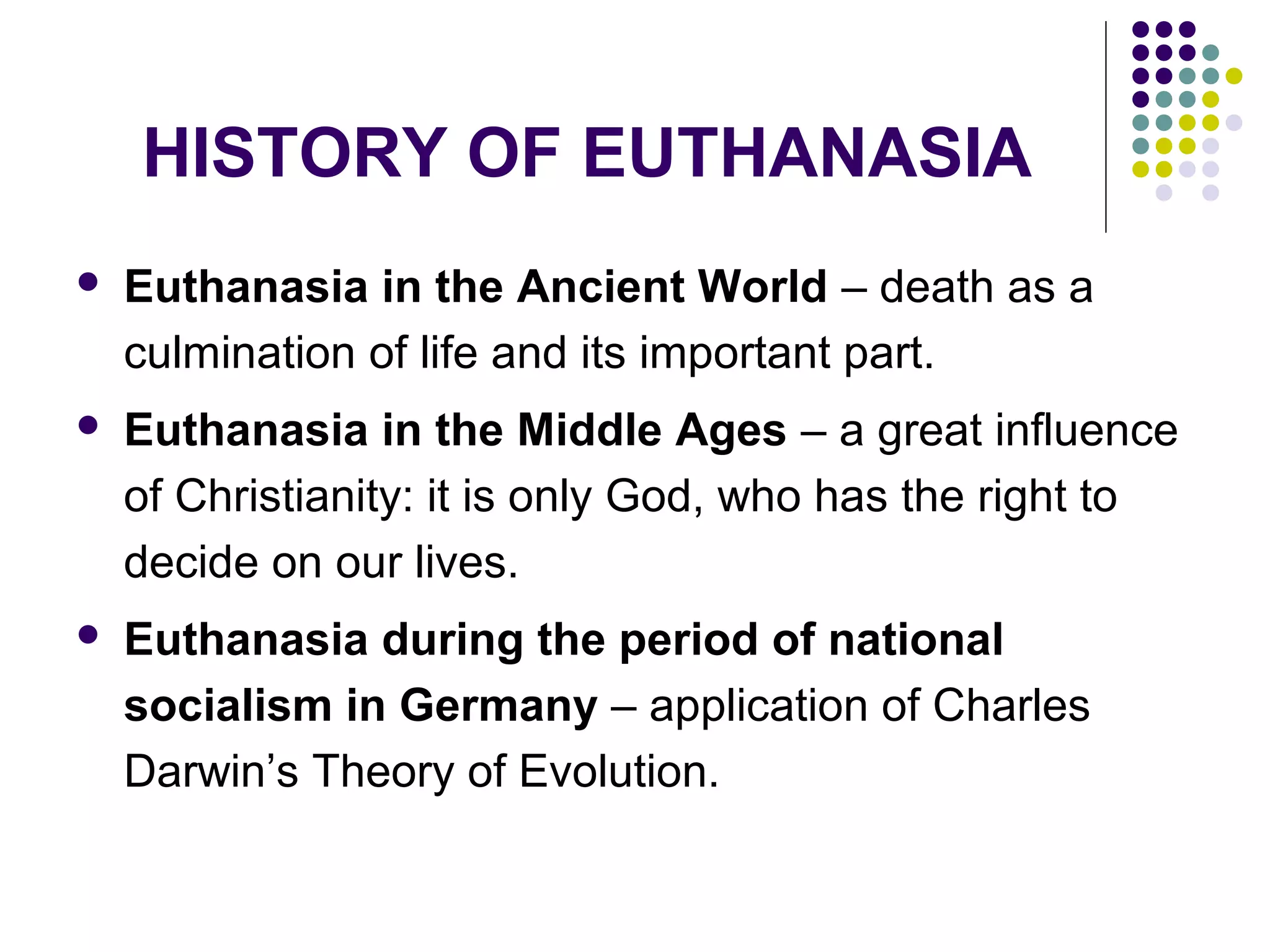 Euthanasia presentation | PPT