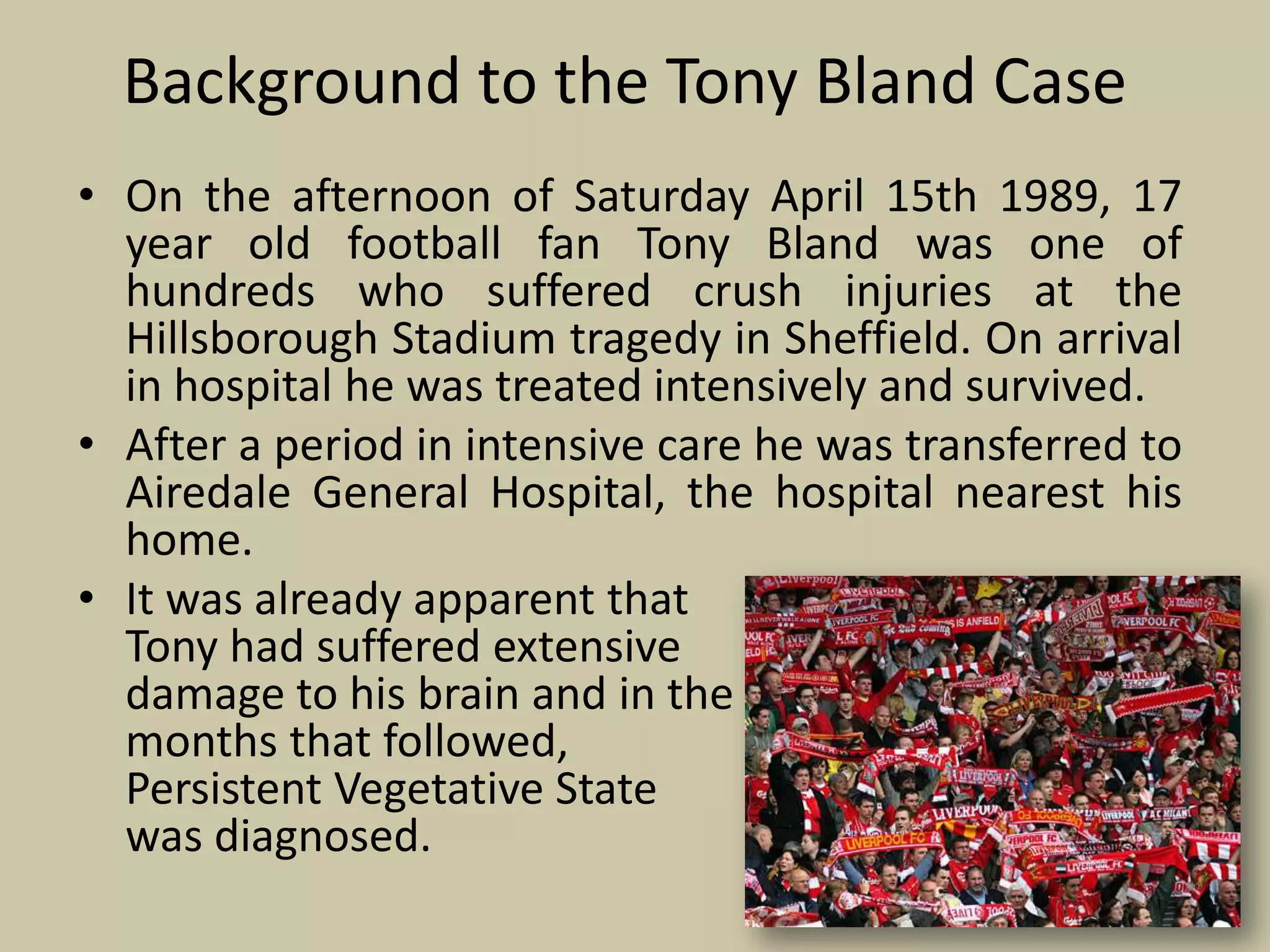 Euthanasia tony bland activity | PPTX