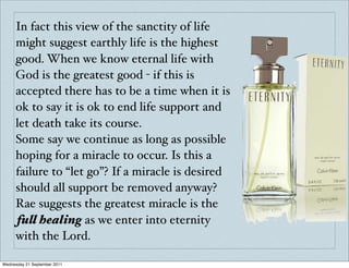 Rae, Moral Choices: Euthanasia3 | PDF