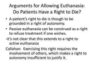Euthanasia and physician assisted suicide | PPTX