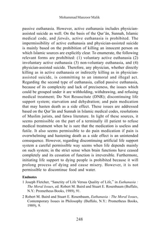 Euthanasia: An Islamic Perspective | PDF