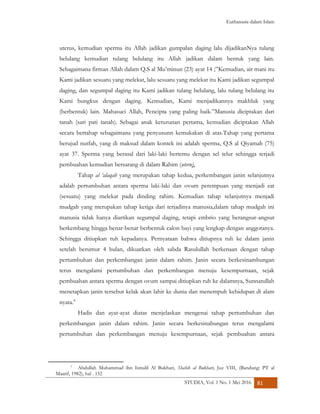 Euthanasia dalam islam (analisis fiqh dan hukum positif di indonesia) | PDF