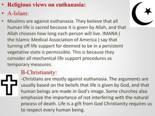 Euthanasia ppt | PPTX