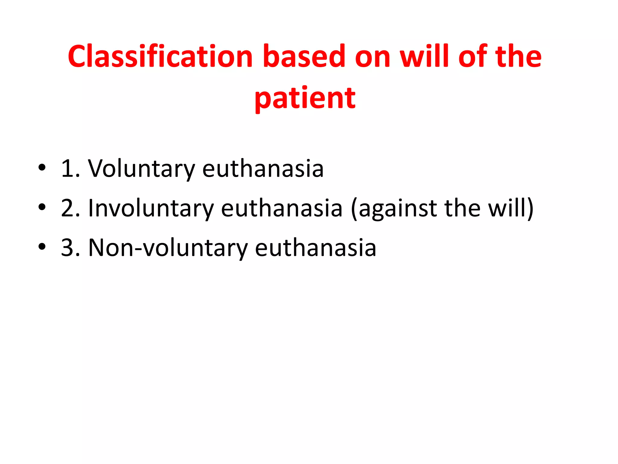 Euthanasia (mercy killing) | PPTX