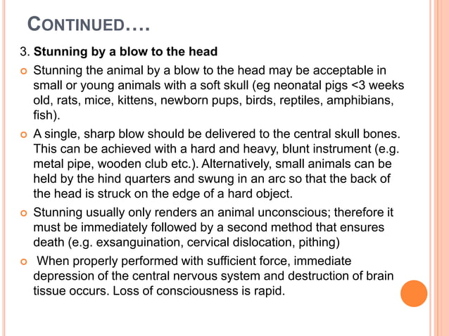 Euthanasia of experimental animals | PPTX
