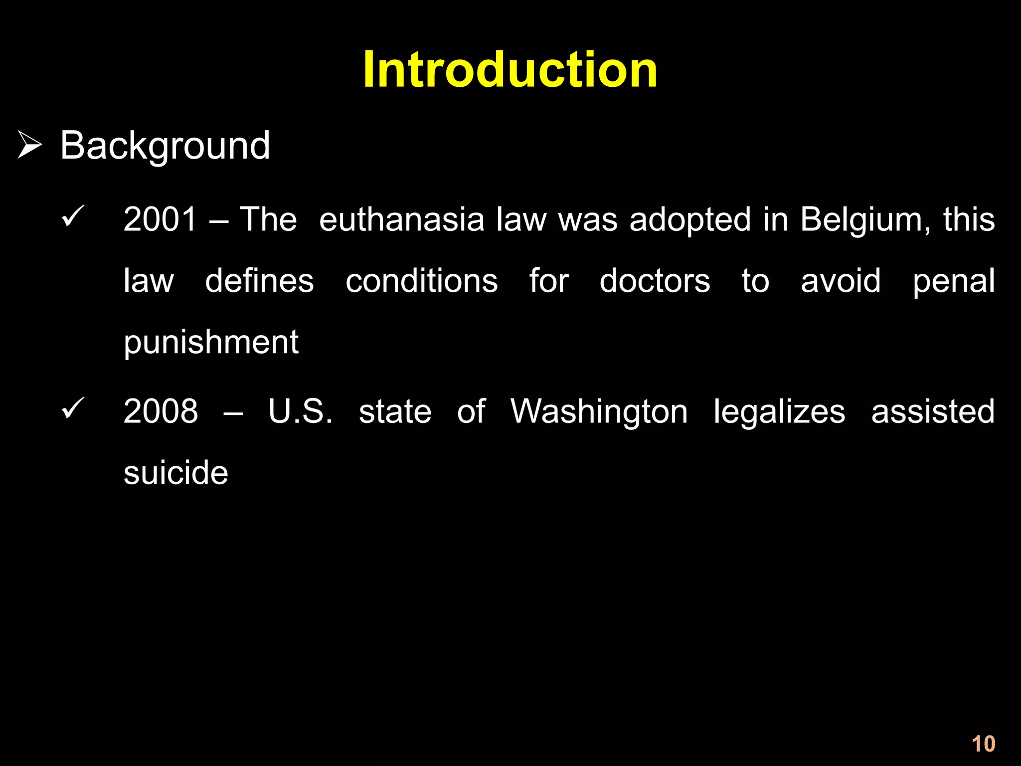 Euthanasia presentation | PPTX