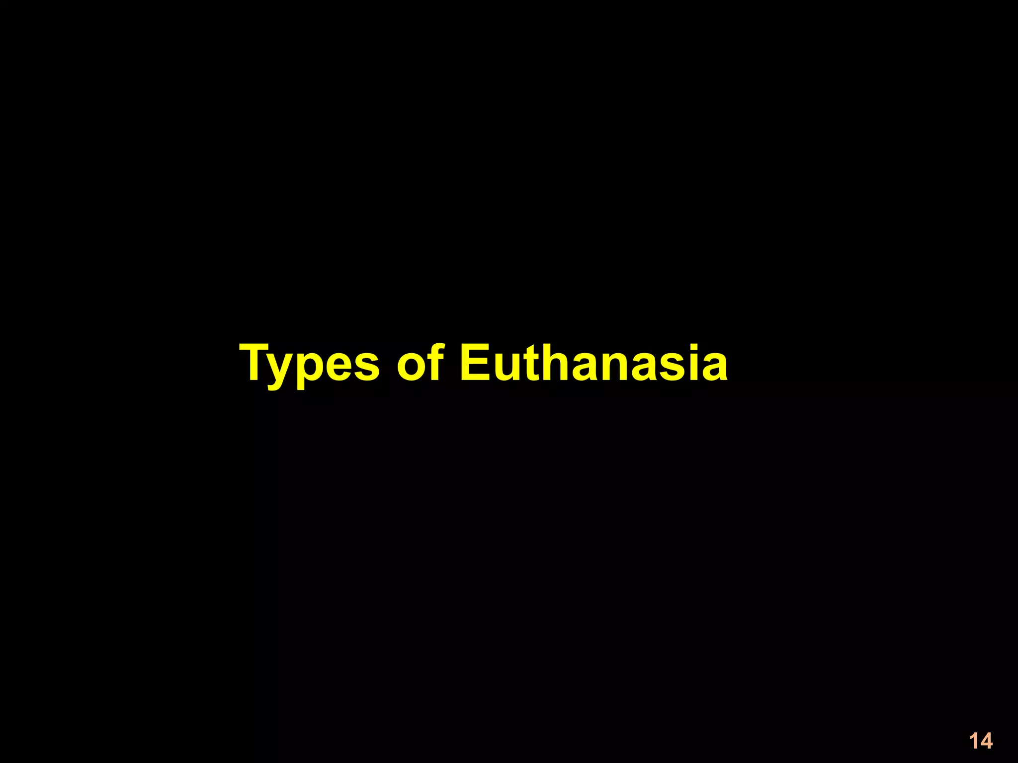 Euthanasia presentation | PPTX