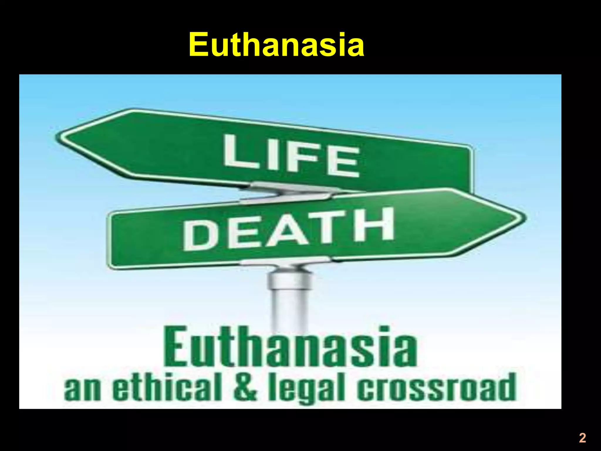 Euthanasia presentation | PPTX