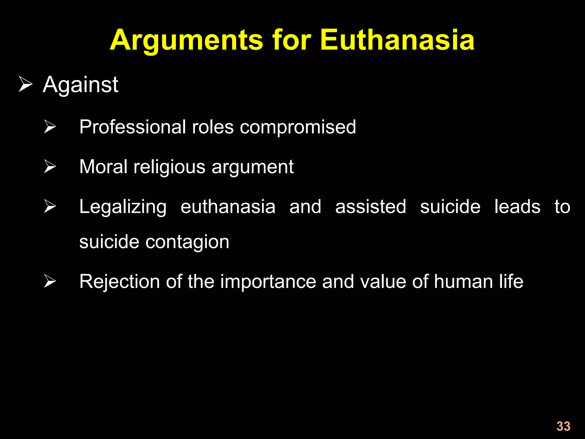 Euthanasia presentation | PPTX