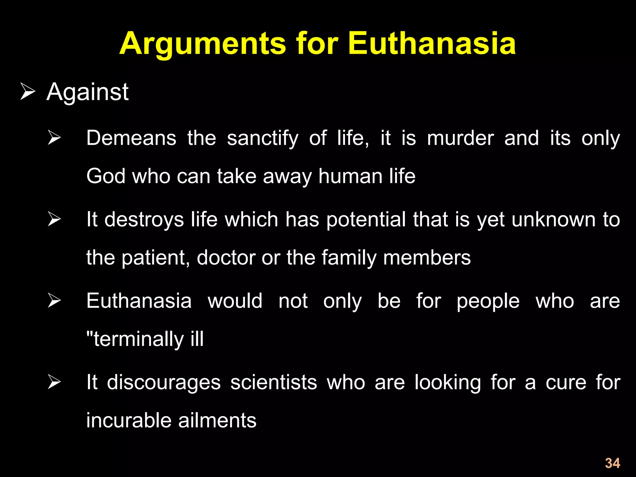 Euthanasia presentation | PPTX