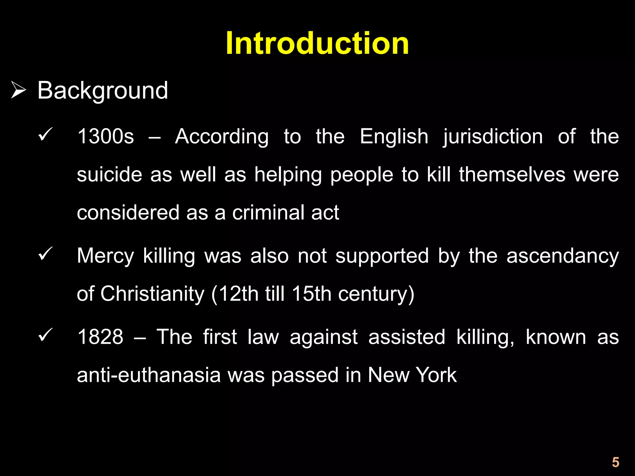 Euthanasia presentation | PPTX